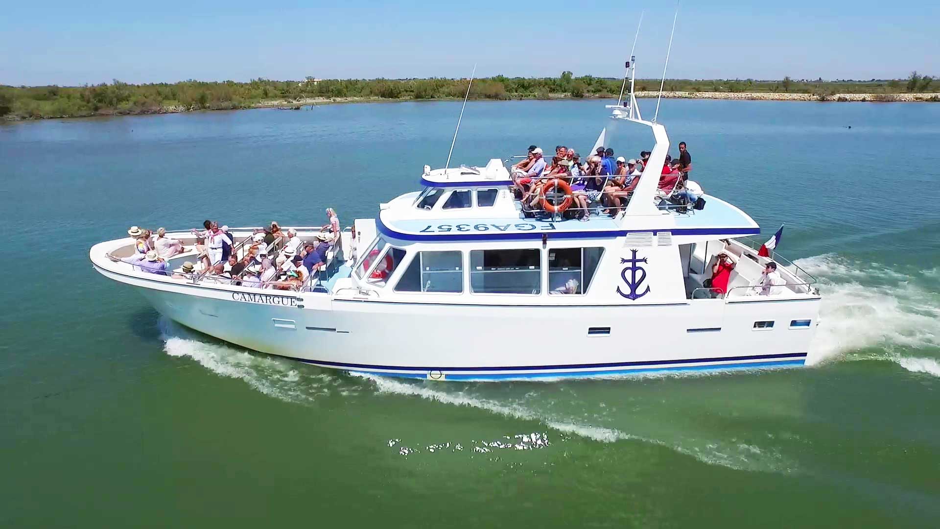 Promenades en bateau en Camargue | Le Camargue